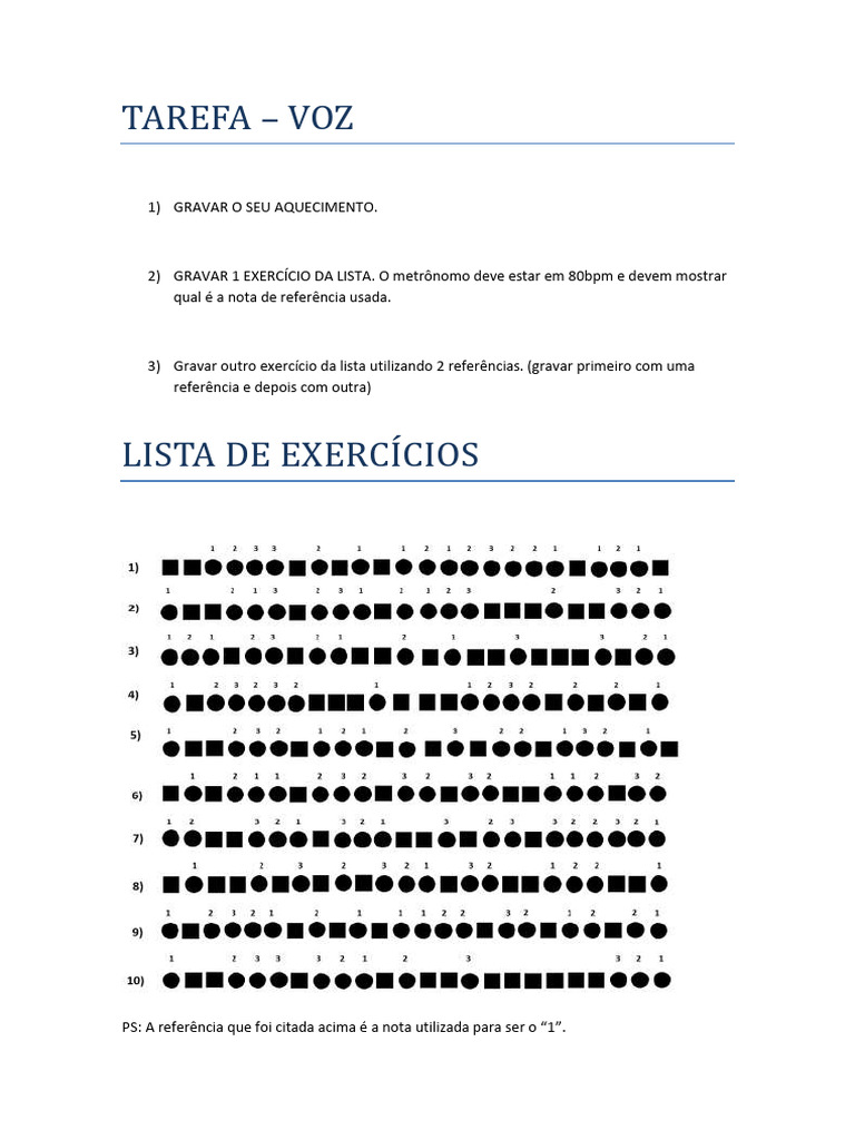 Tarefa | PDF