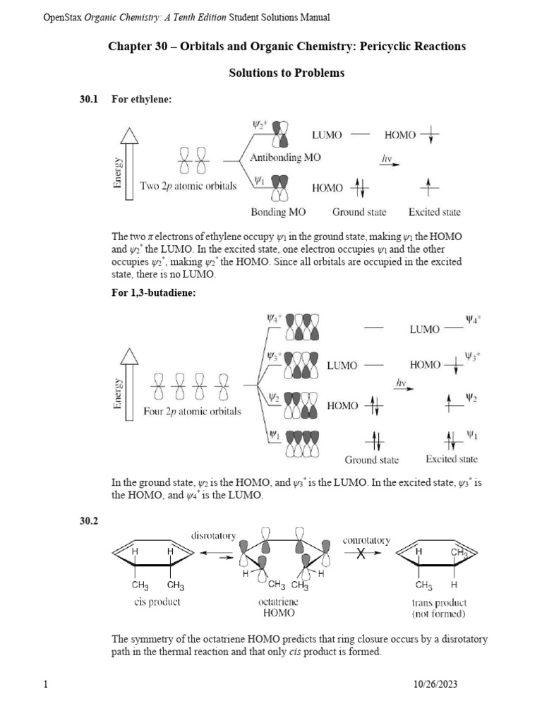 OrganicChemistry10e SSM Ch30 | PDF