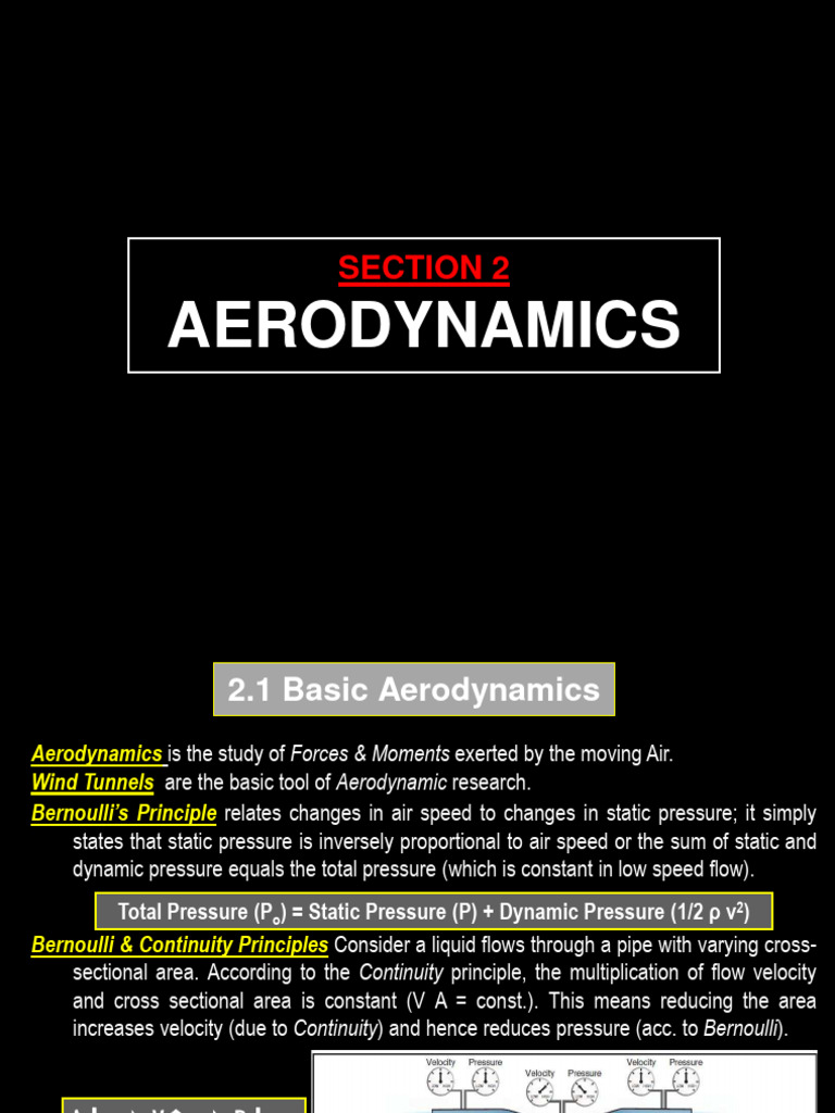 Aerodynamics For Pilots | PDF