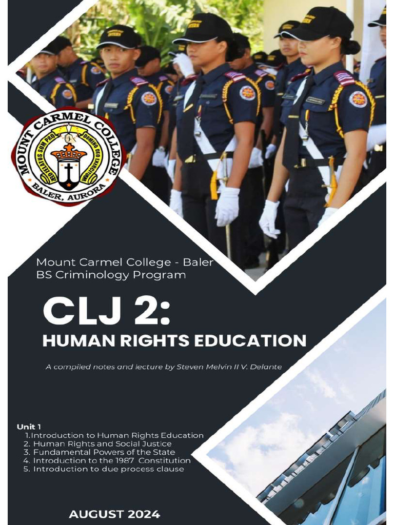 CLJ 2 Unit 1 | PDF