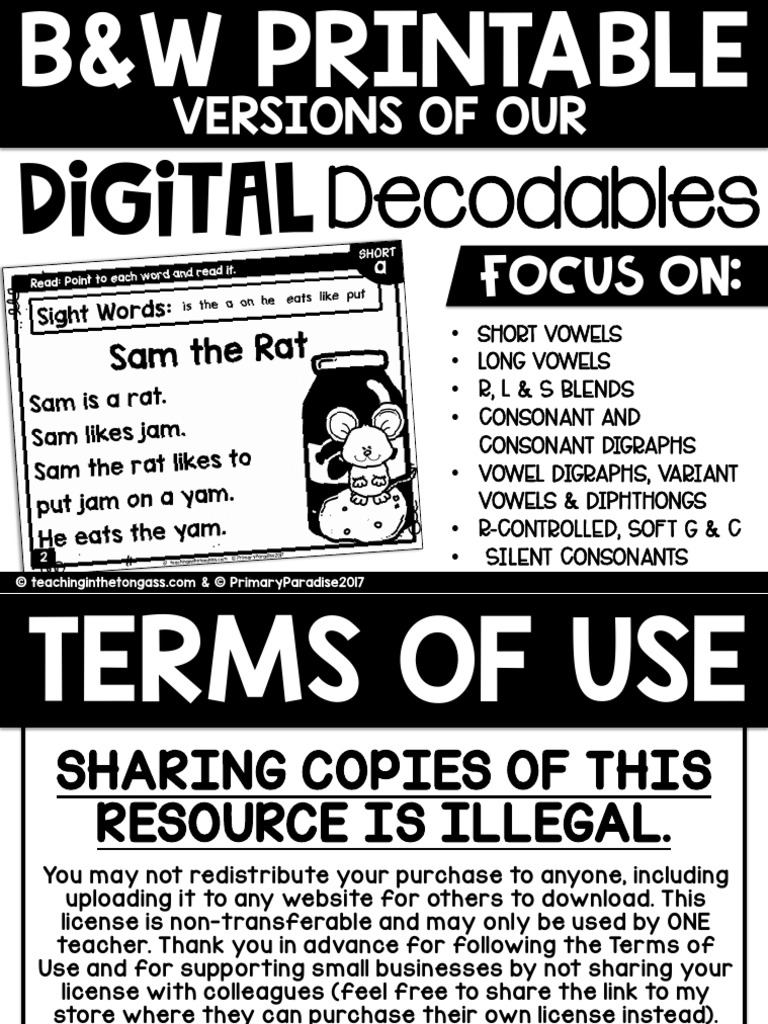 2 BW Printables | PDF