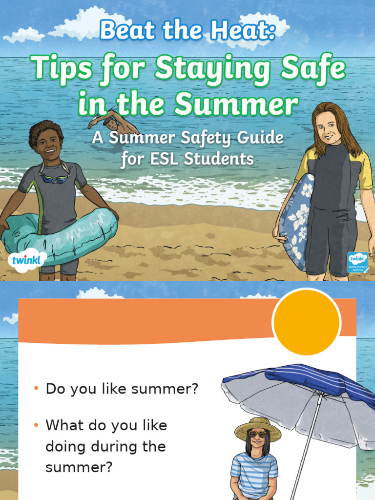 Ttips For Staying Safe in The Summer | PDF