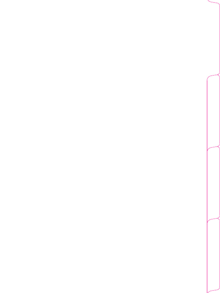 A4 Index Divider Template 4 Tabs | PDF