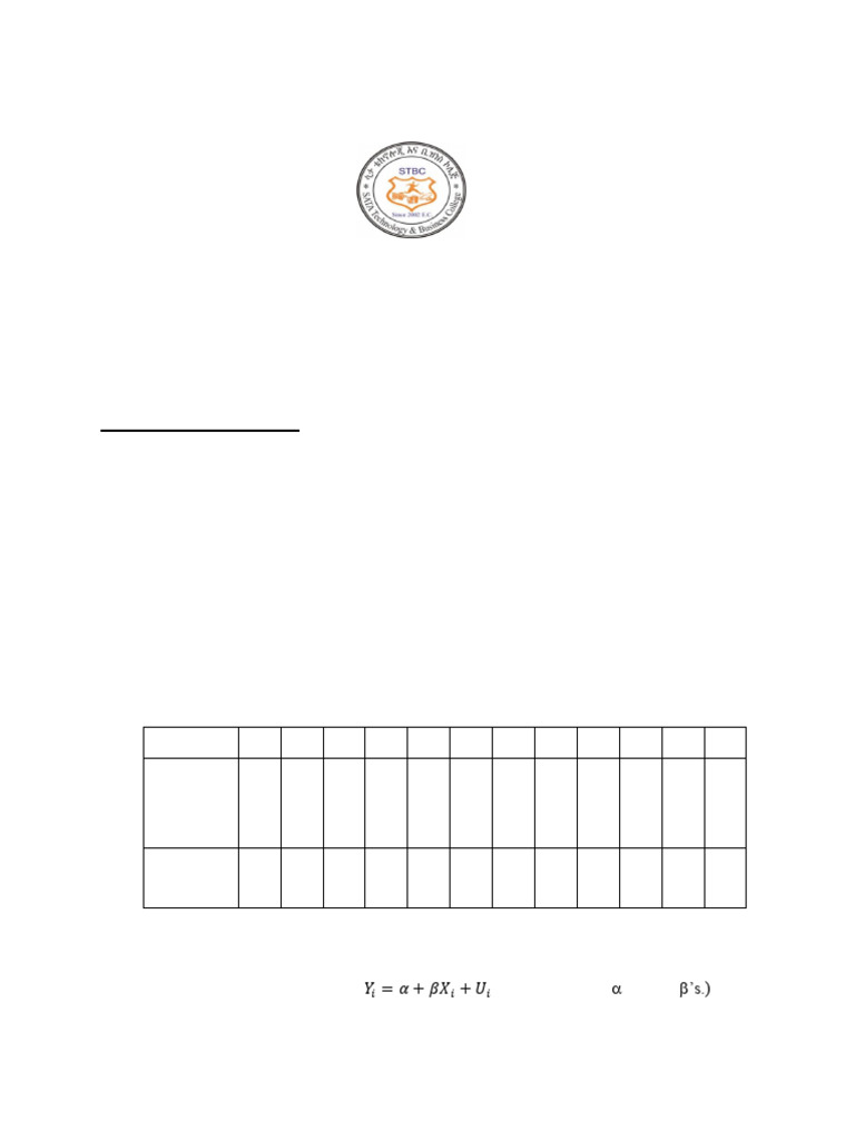 Econometrics For Management Assignment | PDF | Regression Analysis | Teaching Methods & Materials