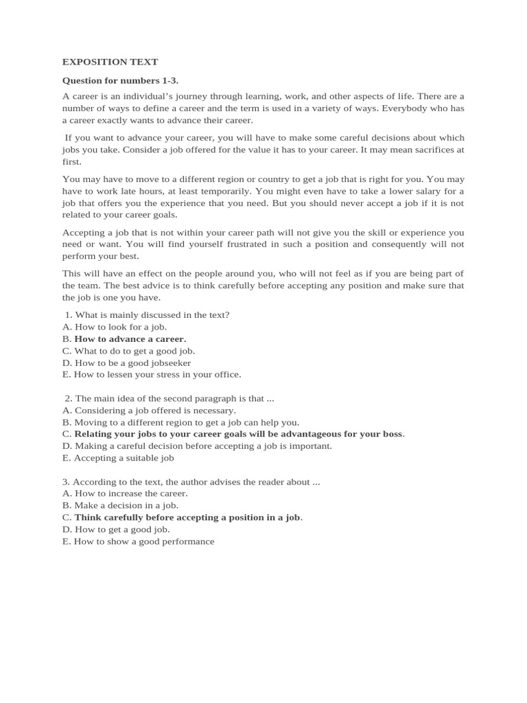 Exposition Text | PDF
