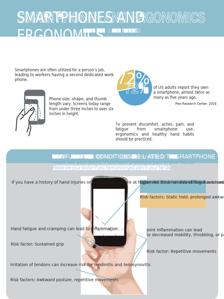 Ergonomics Smartphones | PDF