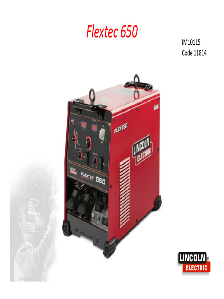 Presentacion de Servicio Flextec 650 | PDF