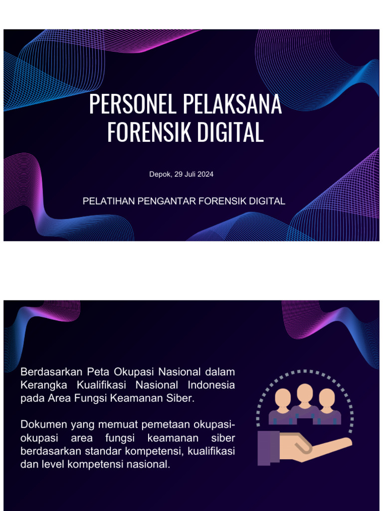 Pelaksana Forensik Digital | PDF