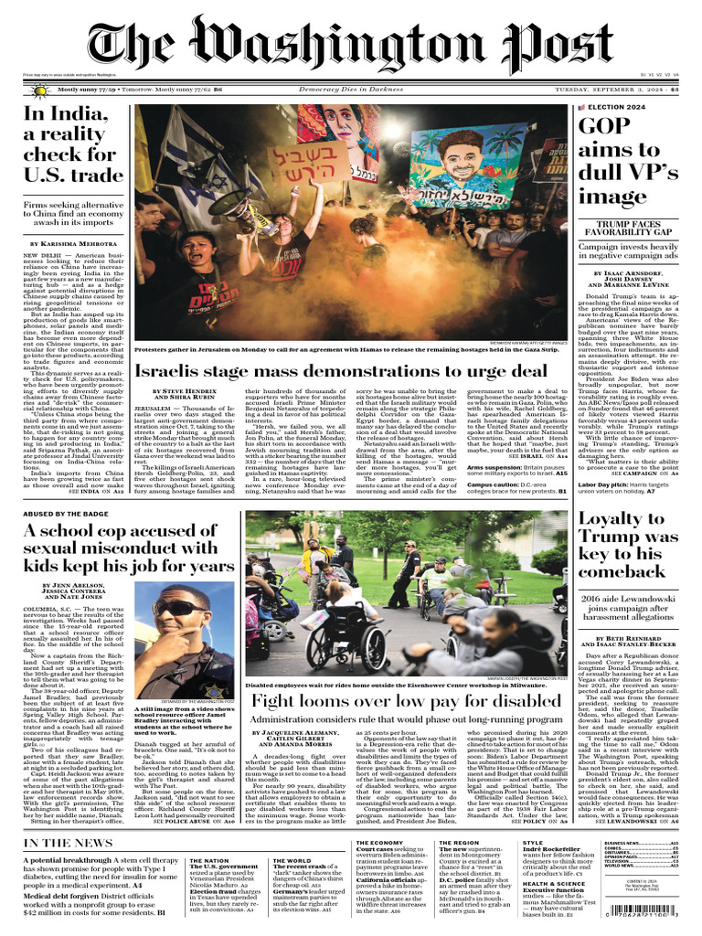 The Washington Post - September 3, 2024 | PDF
