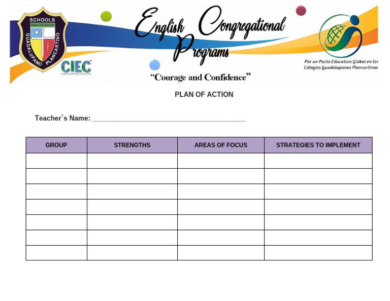 Plan of Action 24-25 | PDF