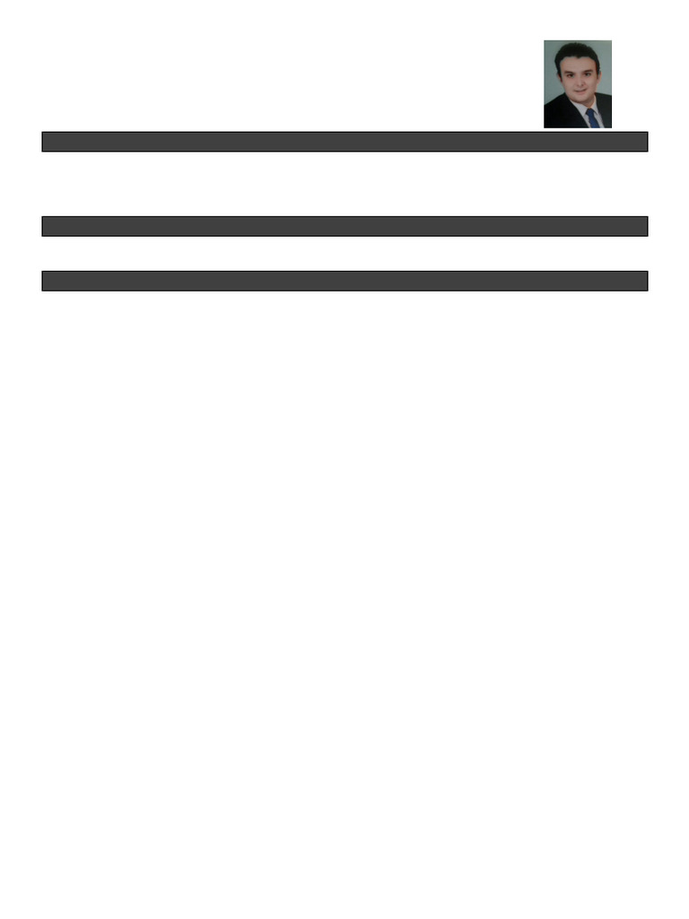 Emailing Professional Resume - 06 | PDF