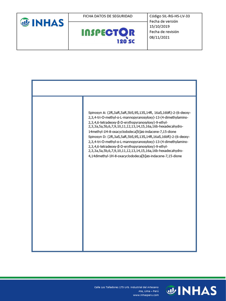 Inspector 120 SC | PDF