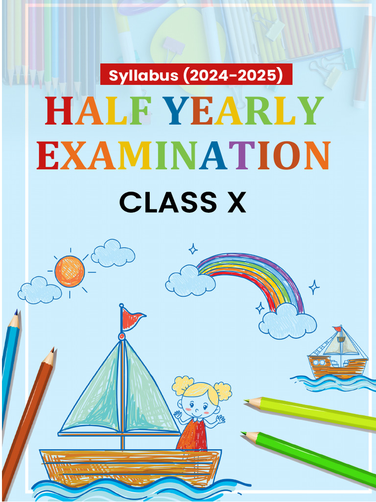 Class X Syllabus HY | PDF