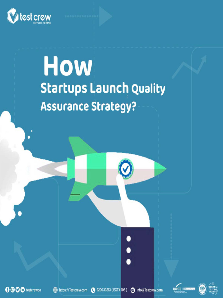 How Startups Launch Quality Assurance Strategy 1710053815 | PDF