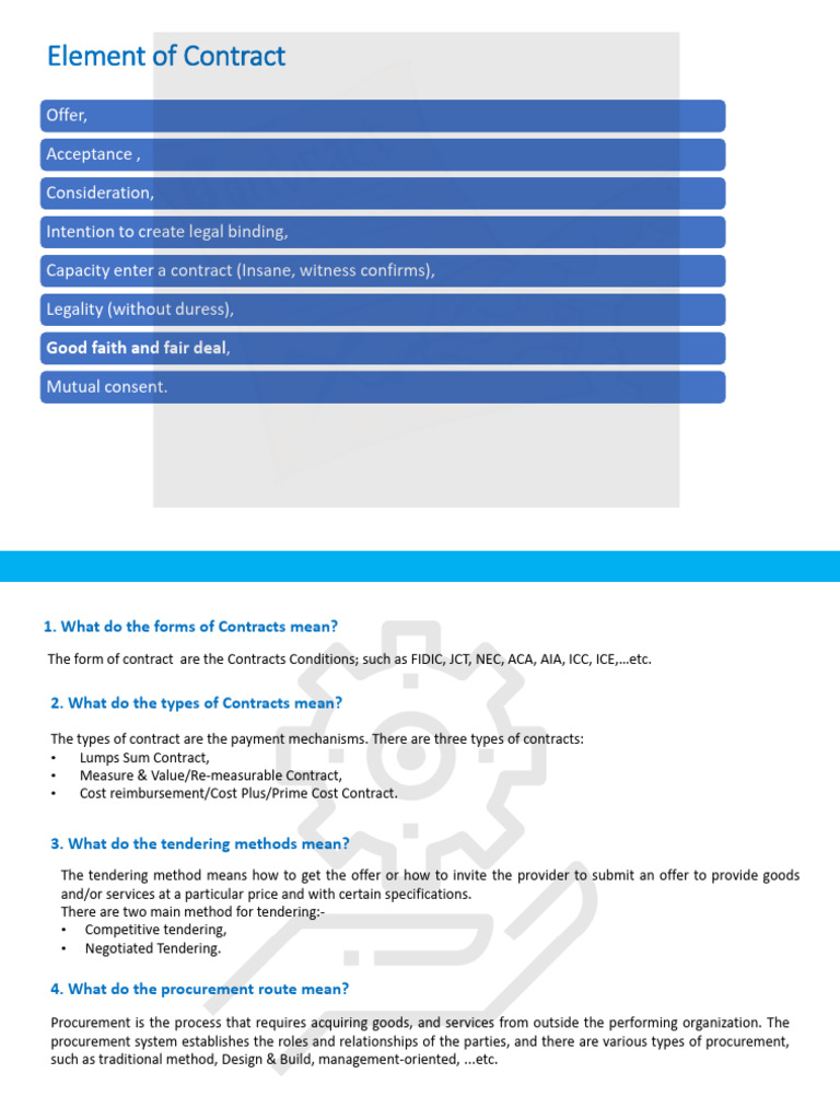 Type of Contract | PDF