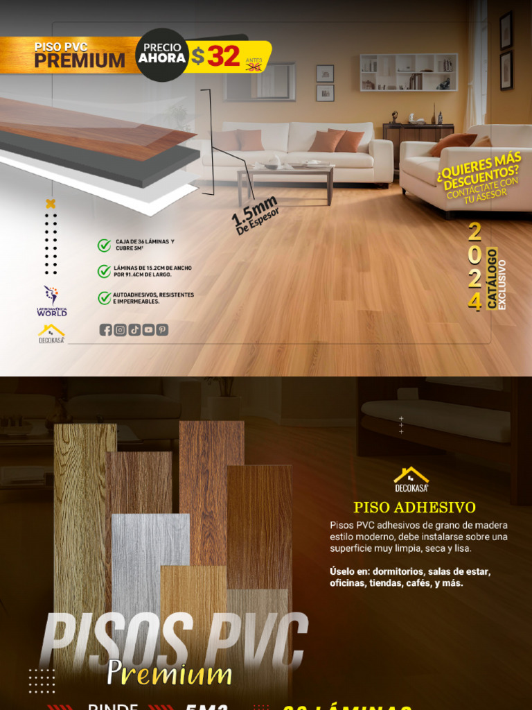 CATÁLOGO PISOS 2024 (1) | PDF