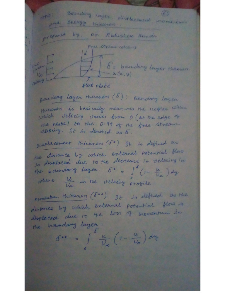 Hydrodynamic Boundary Layer 2 Pdf