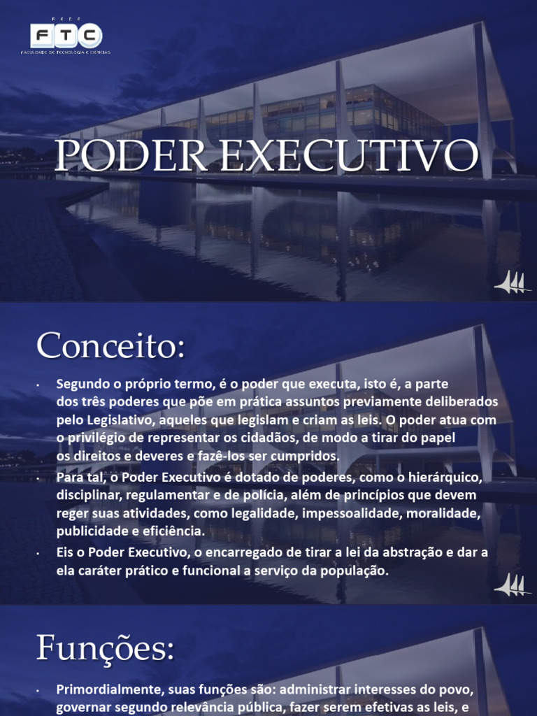 Poder Executivo PDF | PDF
