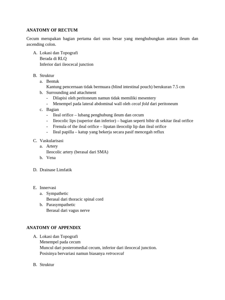 Case Appendicitis | PDF