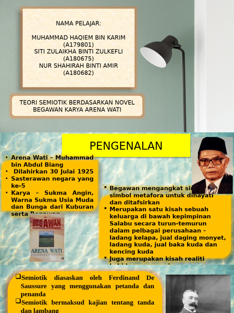 Slide Teori Semiotik | PDF