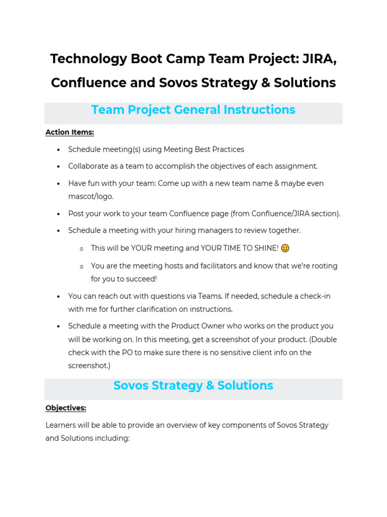 Technology BootCamp Team Project | PDF