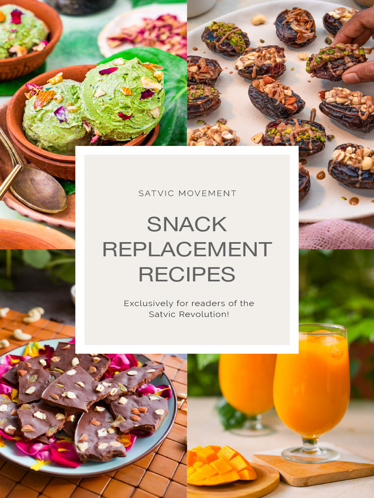 Snack Replacement Recipes | PDF
