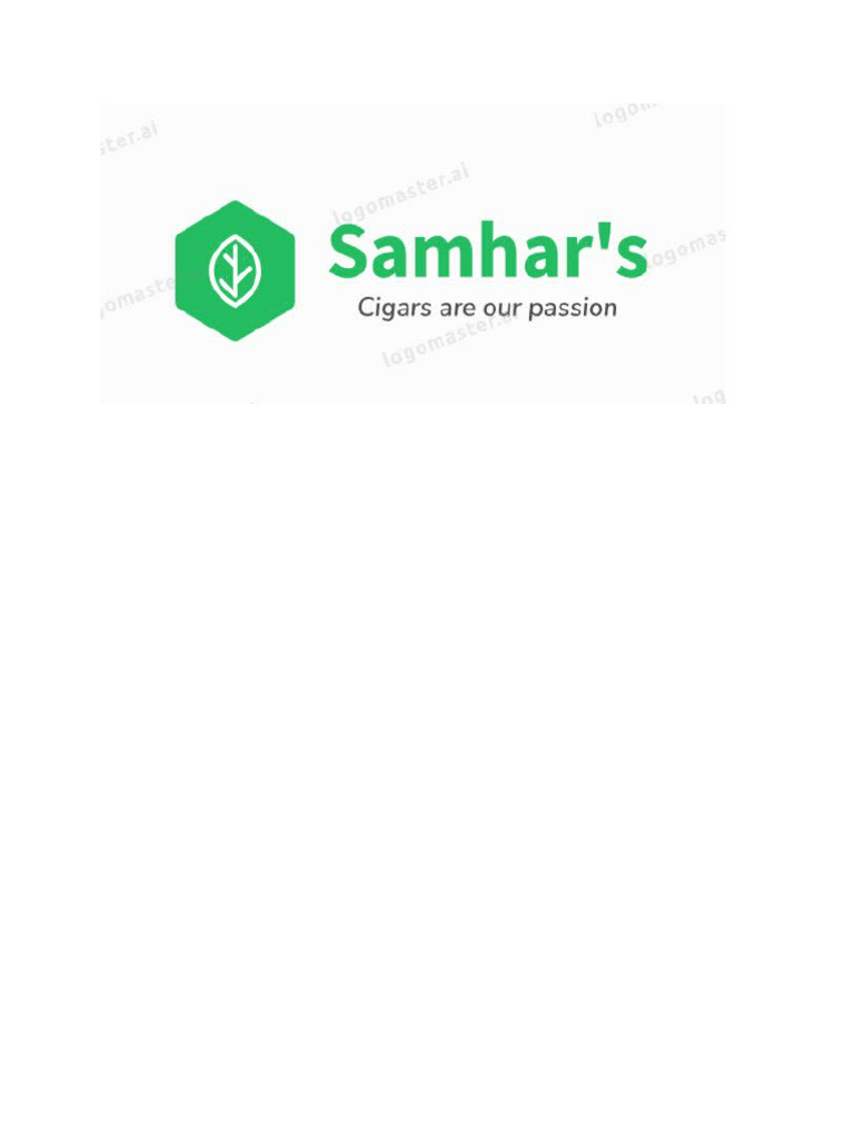 Logo Samhar's Cigars | PDF