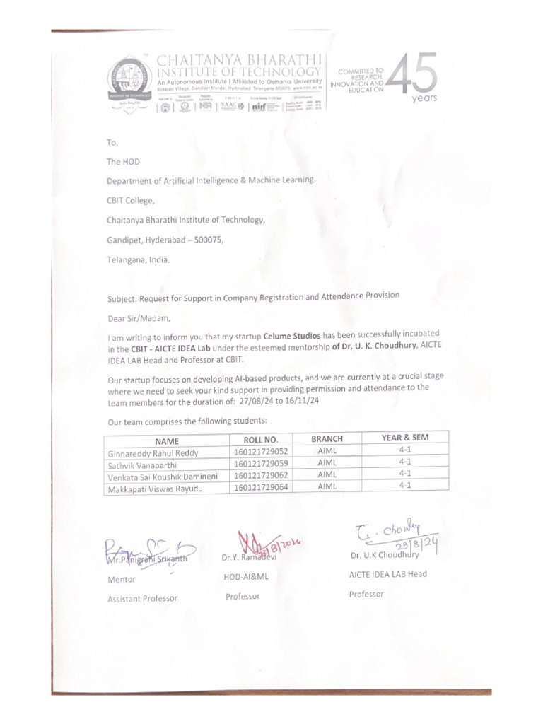 Chaitanya Bharathi | PDF