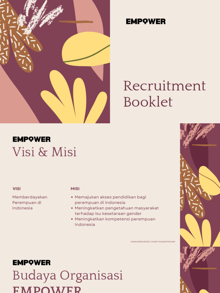 Empower - Recruitment Booklet | PDF