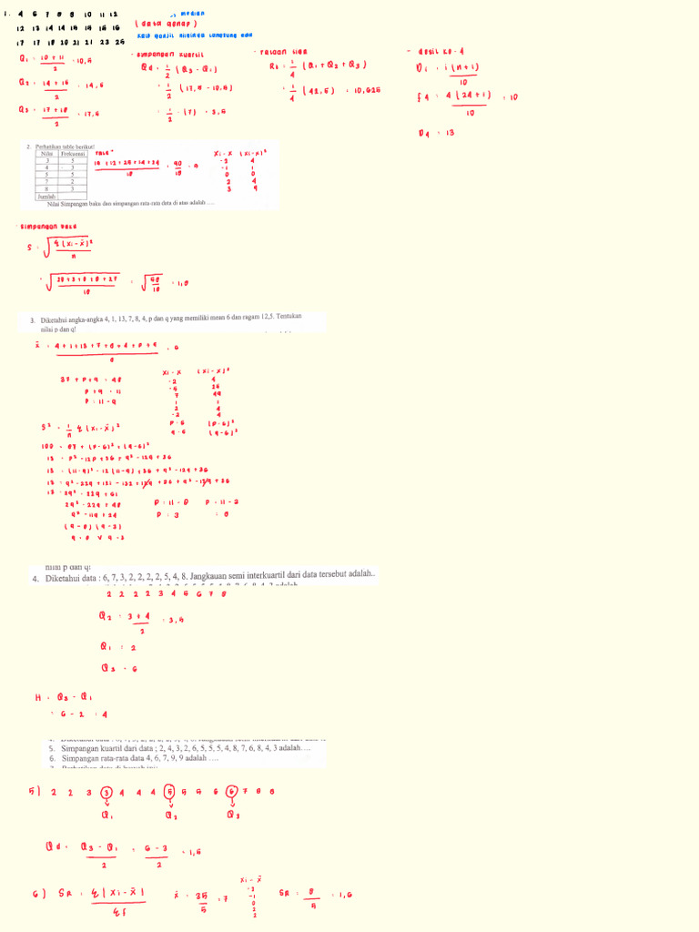 Latihan PH Matmin 2 | PDF