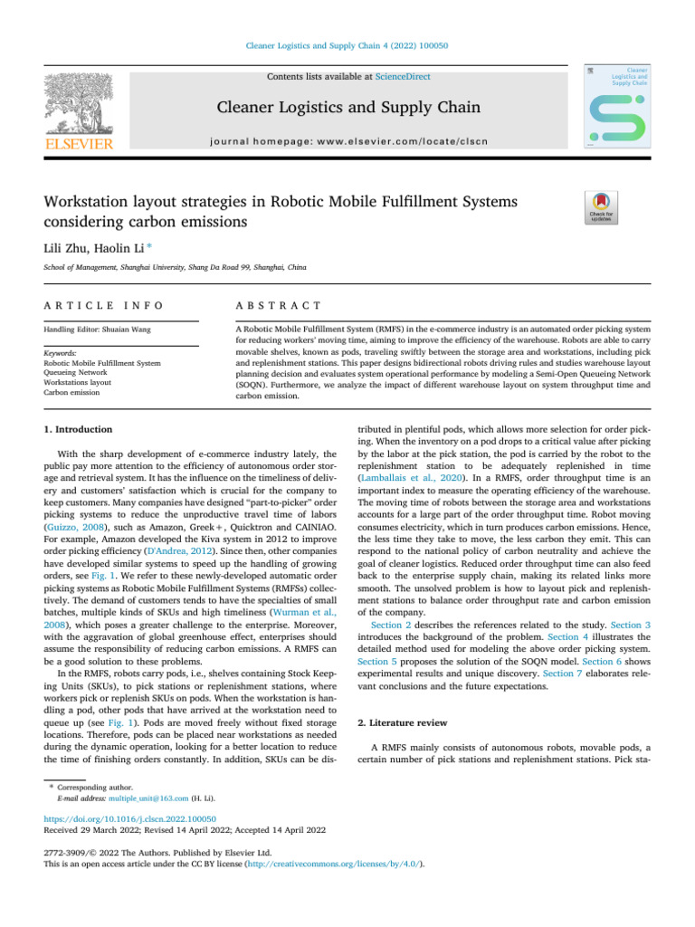 Workstation-layout-strategies-in-Robotic-Mobile-Fulf_2022_Cleaner ...