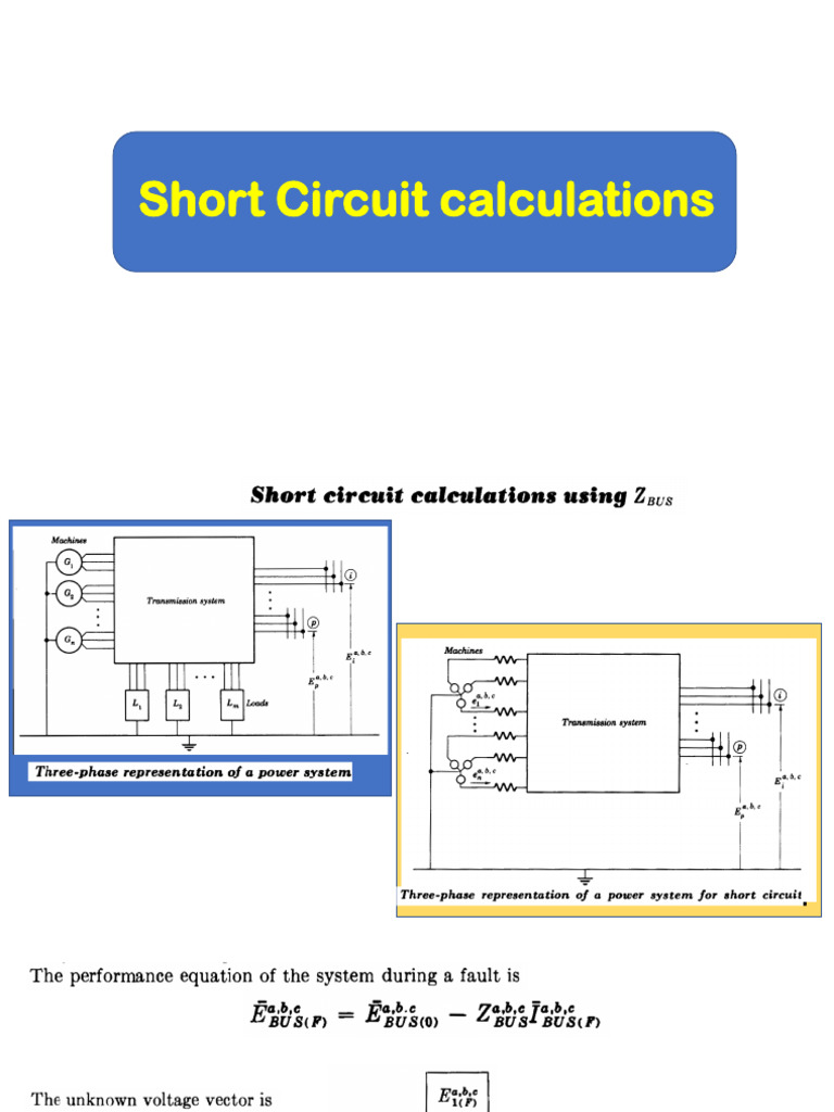 Short Circuit Calculations-FULL | PDF
