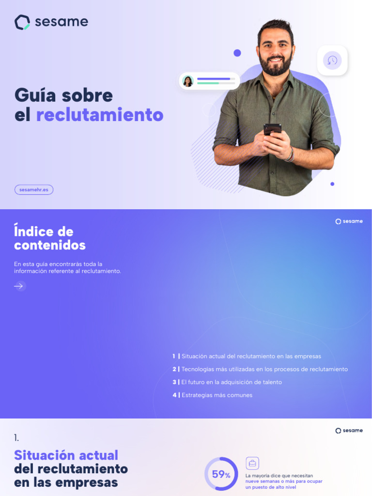 Sesame HR - Guía - Reclutamiento | PDF