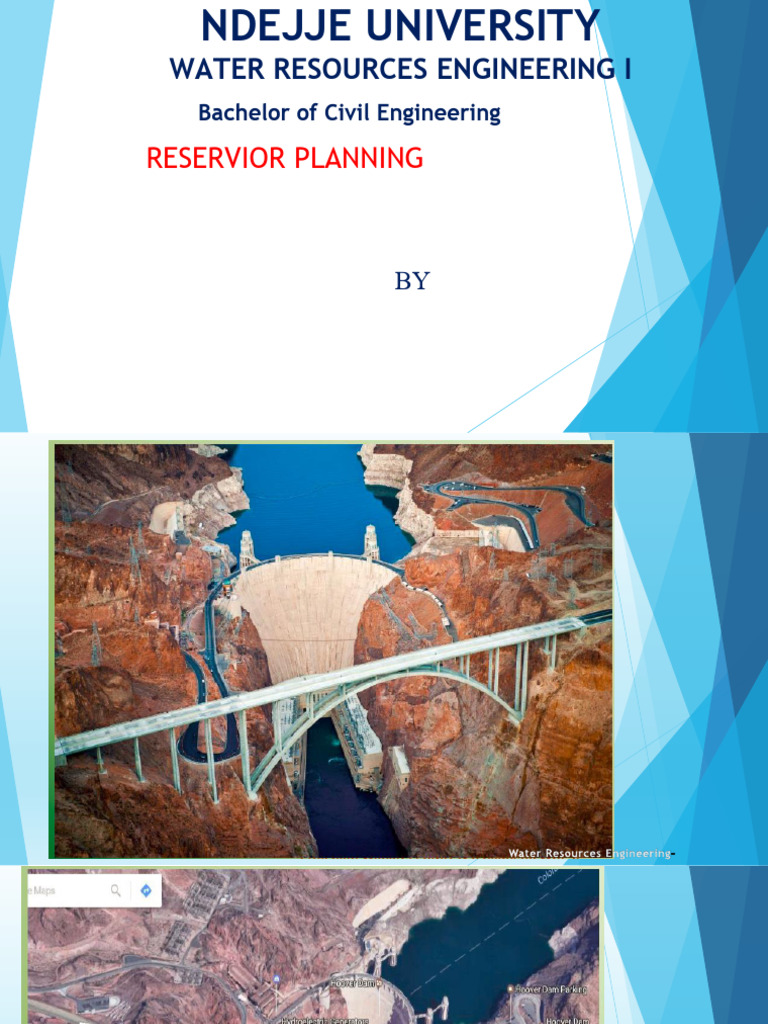 Reservior Planning, Storage Capacity, Sediment Transport & Soil Erosion ...