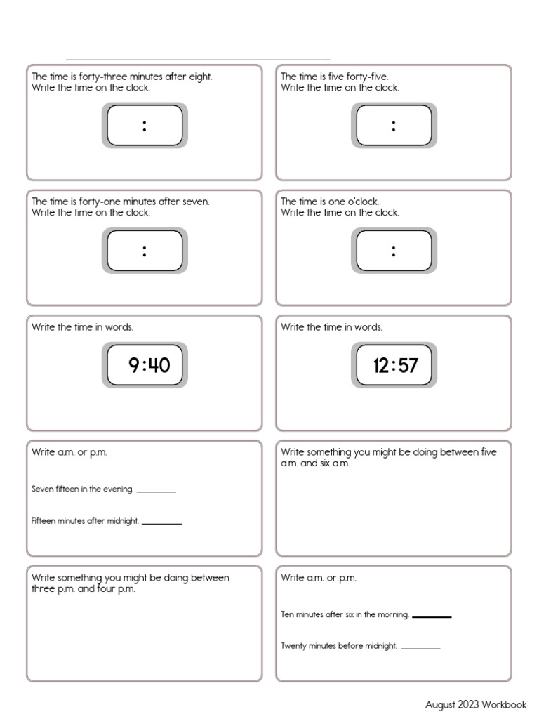 Math Worksheets Grade3 Printables | PDF