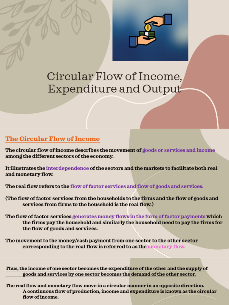 C4 - Circular Flow of Income, Expenditure and | PDF
