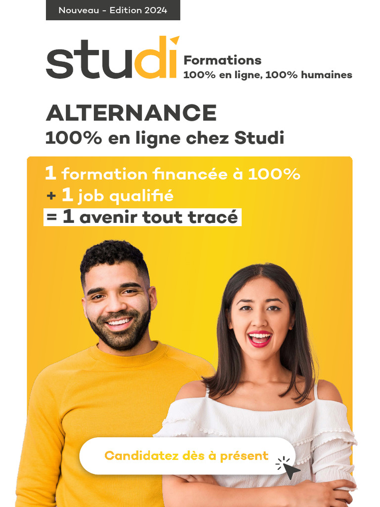Studi Catalogue Alternance | PDF