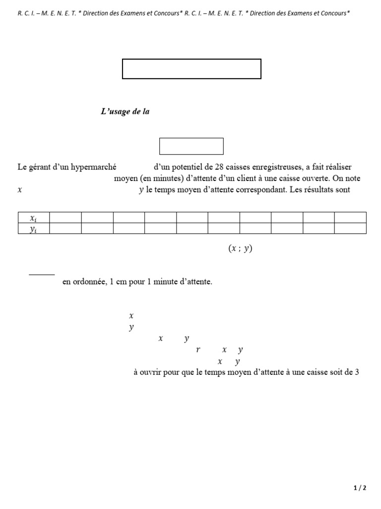 BAC Maths B 2019 | PDF
