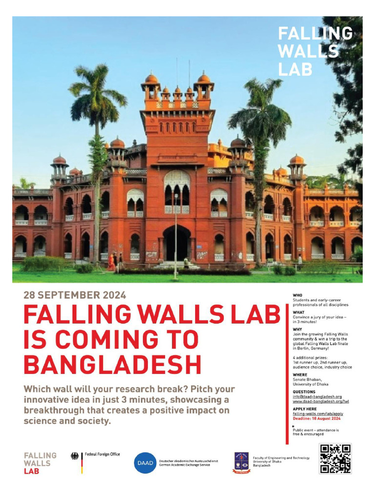 2 - Falling Walls Lab Bangladesh 2024 | PDF