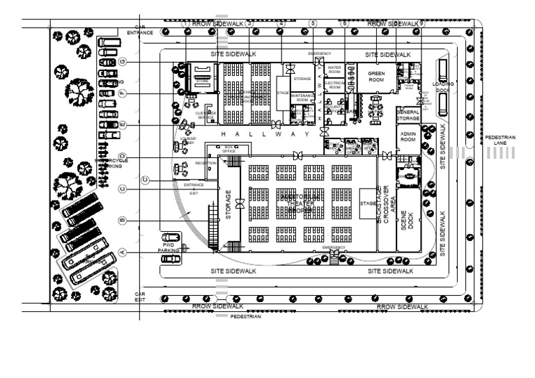 Black Box Theater Site Plan | PDF