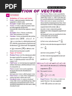 Class11 Vector Formulas | PDF