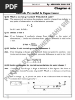 Physics Class 12 Chapter 2 Electrostatic Potential and Capacitance ...
