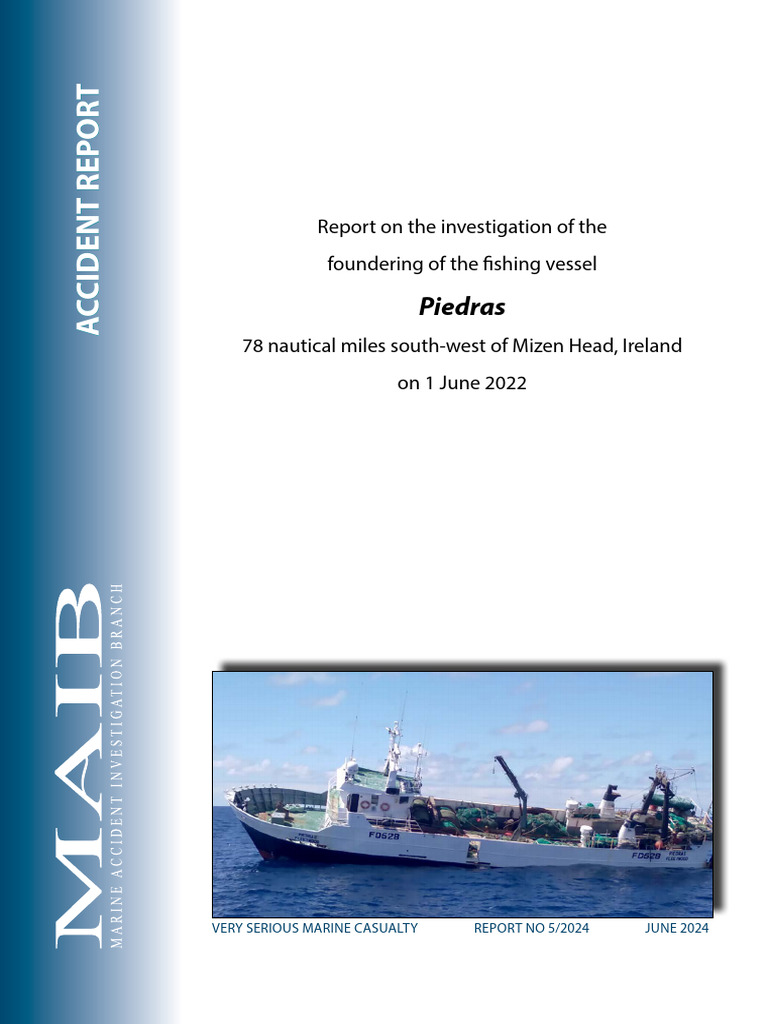 Marine Casualty 2024 Report | PDF