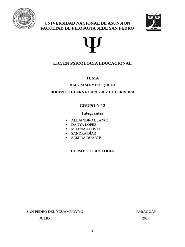Diagrama y Bosquejo: Definiciones y Tipos | PDF | Diseño | Métodos y ...