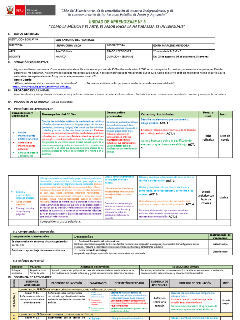 Uda 5 2do 2024 | PDF