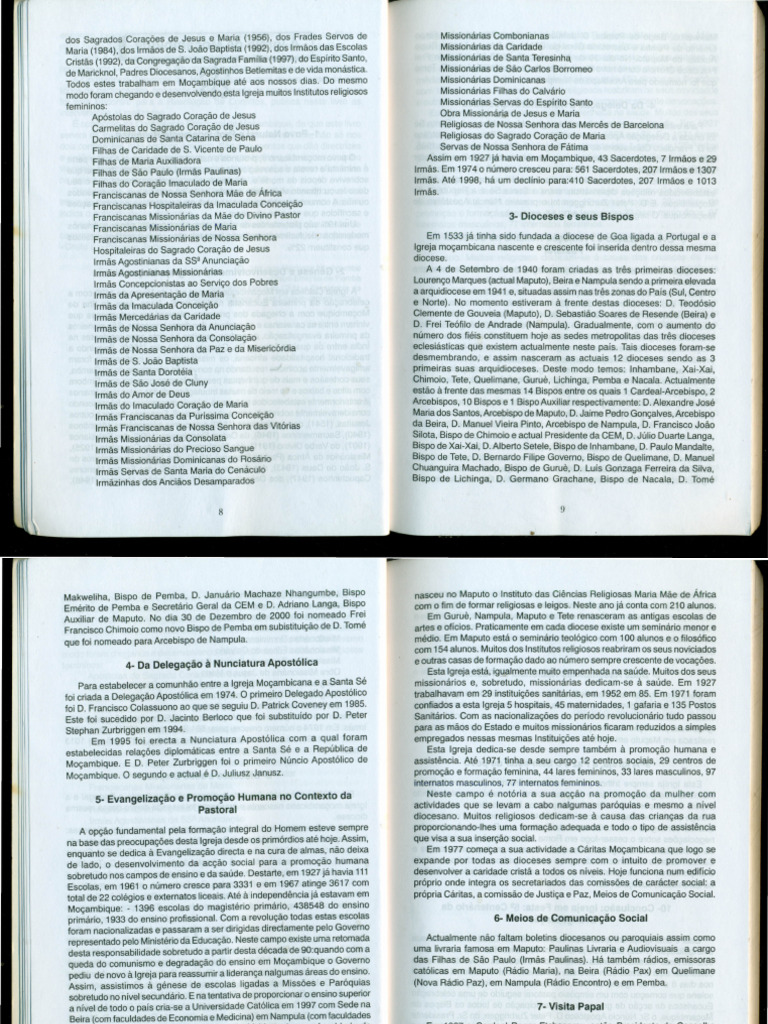 Paz Fruto Da Reconciliação - Actas Do Encontro Intercontinental Ii | PDF