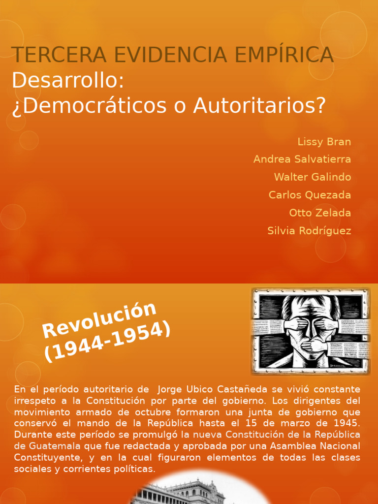 Presentacion Tercera Evidencia Empirica | PDF