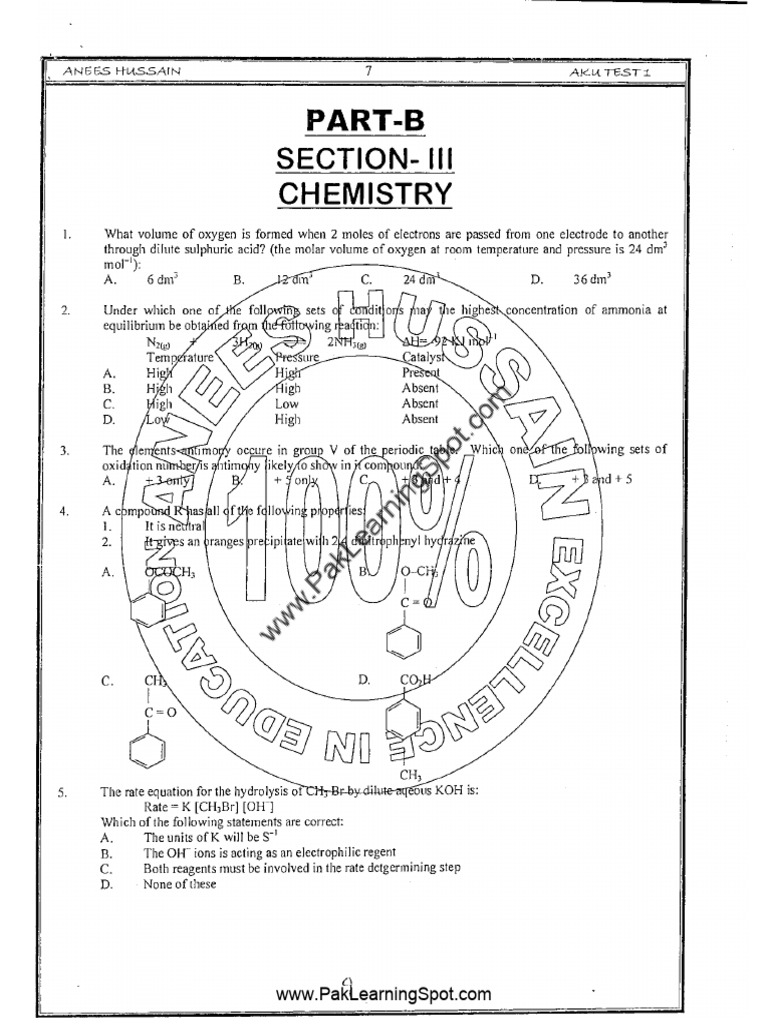 Aku Past Paper Solved Paklearningspot 1 Pdf