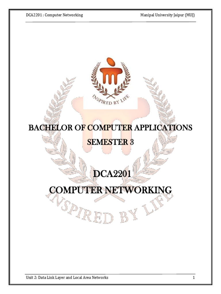 DCA2201 Unit-02 | PDF | Modulation | Technology & Engineering