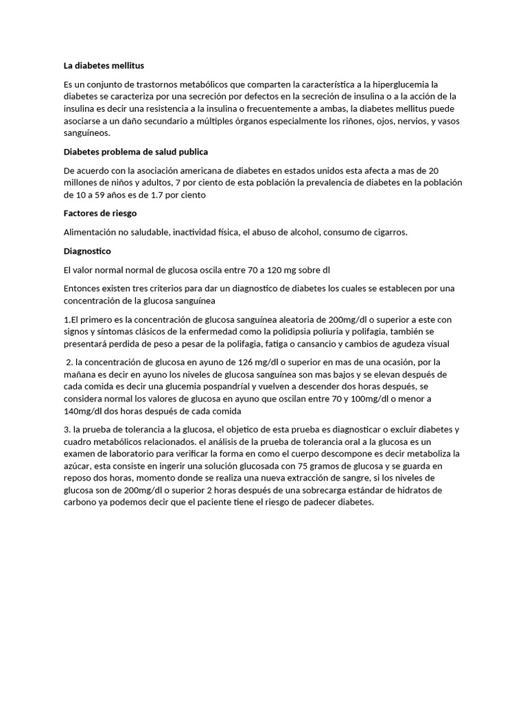 Diabetes Anatomia Patologica | PDF